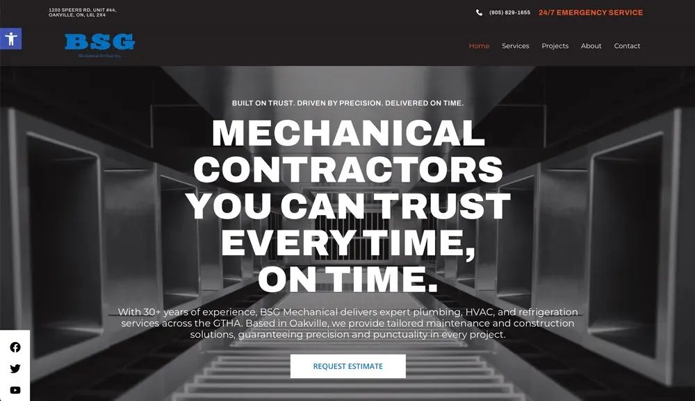 SERVICES - BSG Mechanical Services